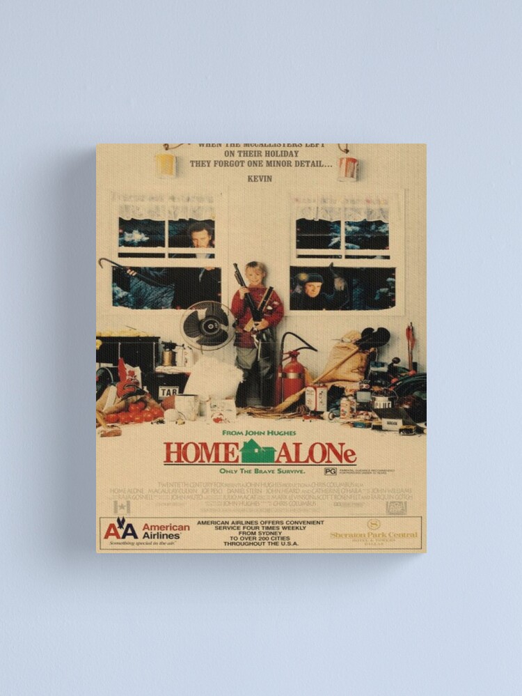 Home Alone (1990) Movie Canvas sold by Aman Sharma | SKU 91444756 ...