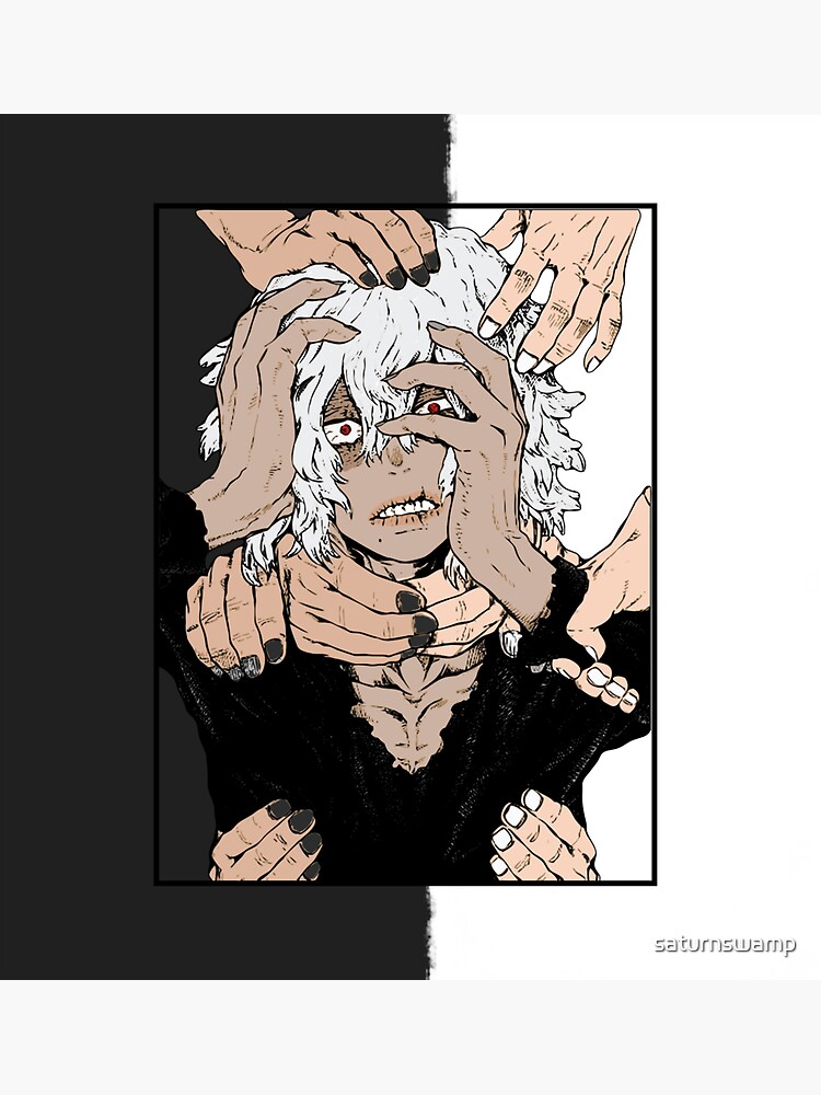 "Shigaraki Tomura || The Lost Child" Sticker for Sale by saturnswamp ...