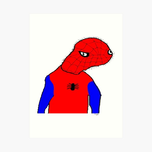 "Spooderman " Art Print for Sale by ProtonicTees | Redbubble