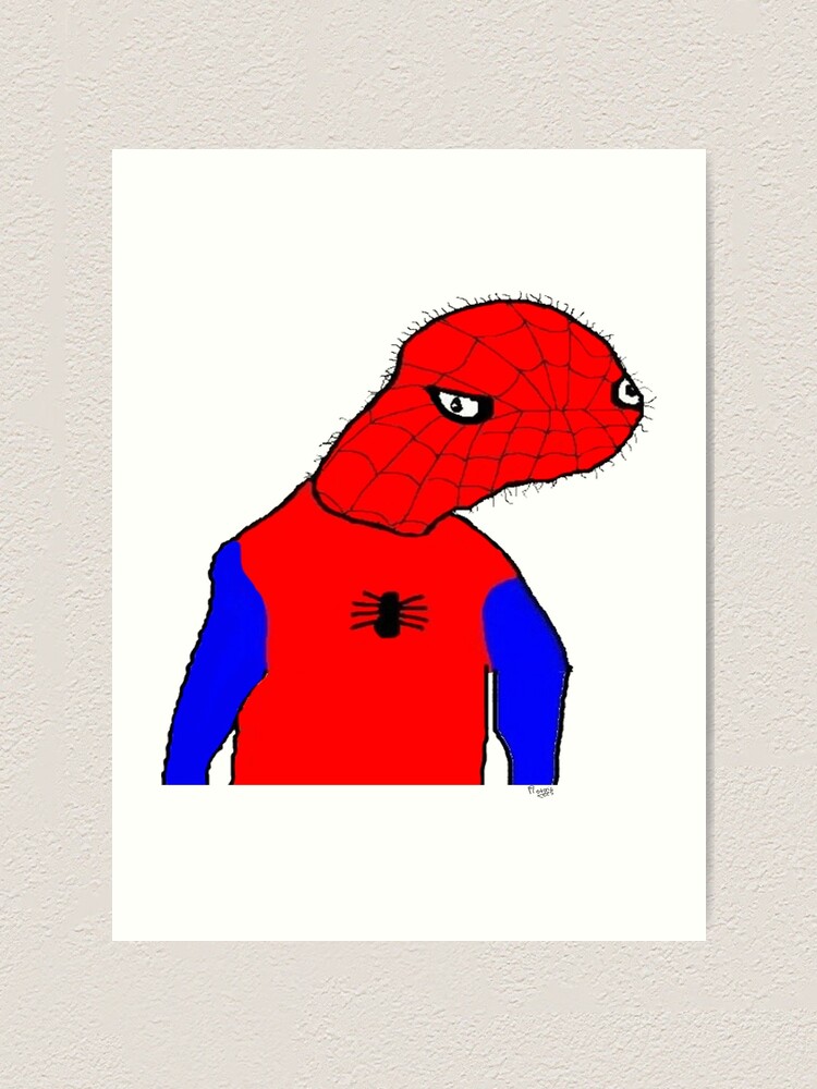 "Spooderman " Art Print for Sale by ProtonicTees | Redbubble