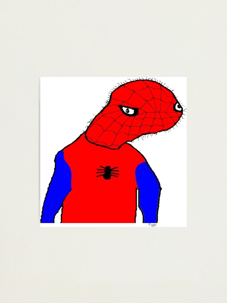 "Spooderman " Photographic Print for Sale by ProtonicTees | Redbubble