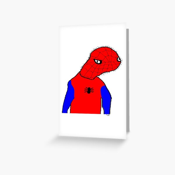 "Spooderman " Greeting Card for Sale by ProtonicTees | Redbubble
