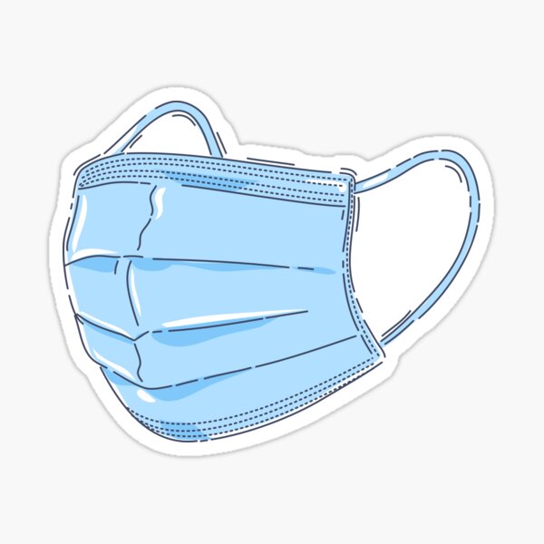 "Mask - Face Mask" Sticker for Sale by VexelRian | Redbubble