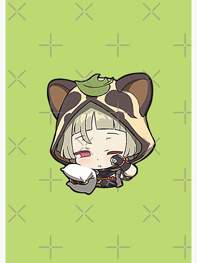 "Sayu | Genshin Impact Sticker "Sleepy"" Spiral Notebook for Sale by ...