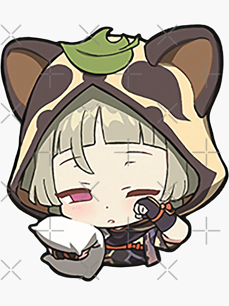 "Sayu | Genshin Impact Sticker "Sleepy"" Sticker for Sale by ...