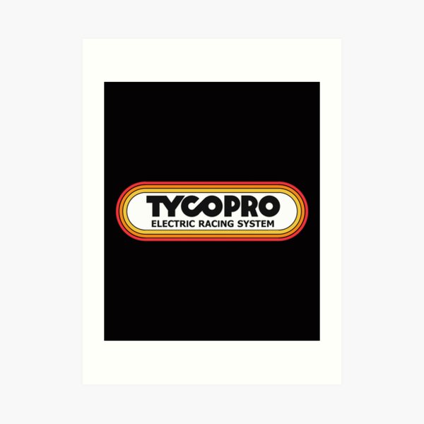 "Tyco slot car logo" Art Print by KennyDalglish | Redbubble