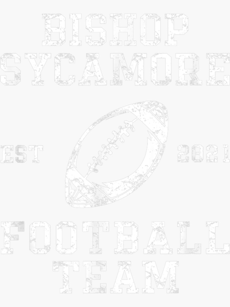 "Fake Football Team Bishopp.Sycamorezz 2021" Sticker for Sale by ...