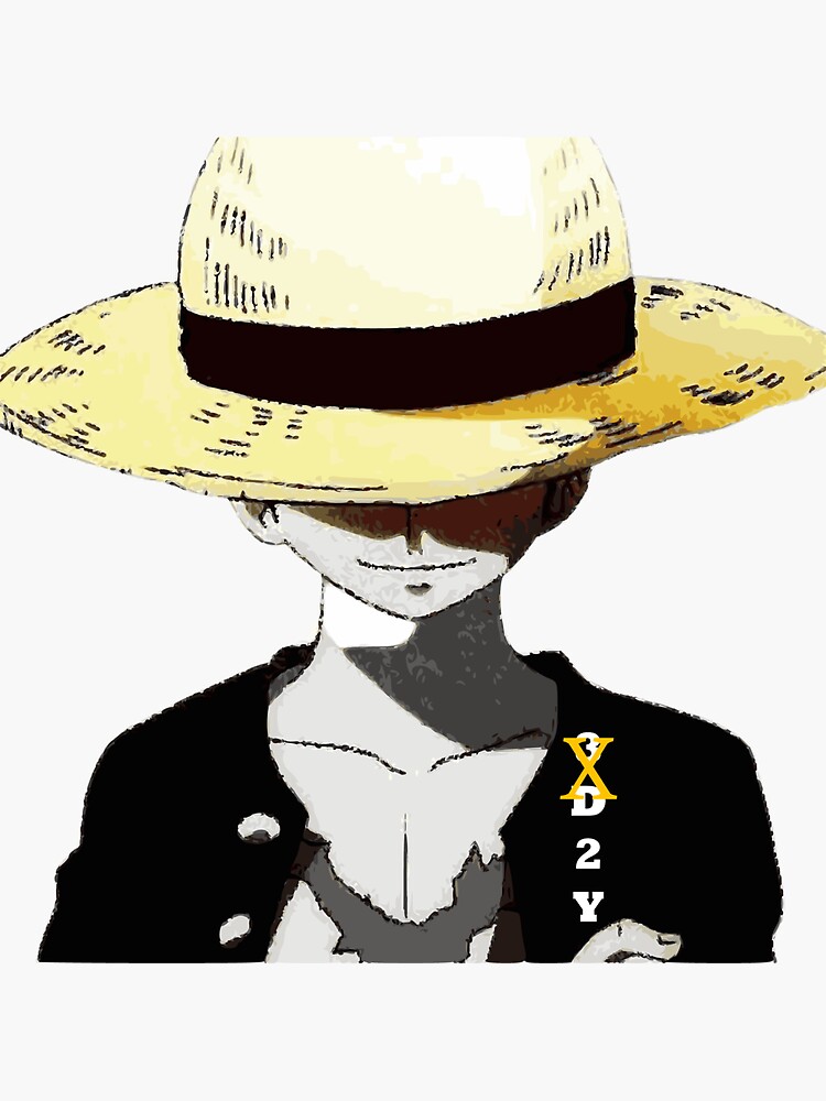 "Luffy 3d2y Manga one piece" Sticker for Sale by tarikhajli | Redbubble