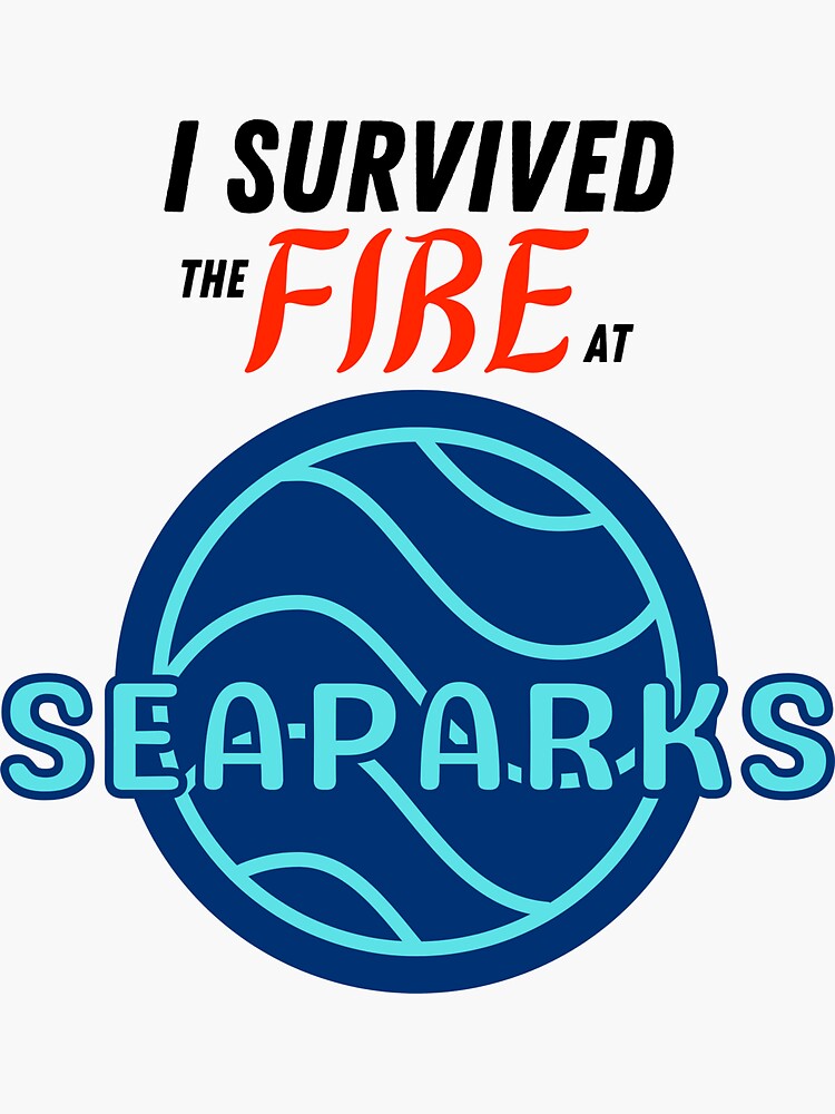 "'I Survived The Fire At Seaparks' The IT Crowd" Sticker for Sale by ...
