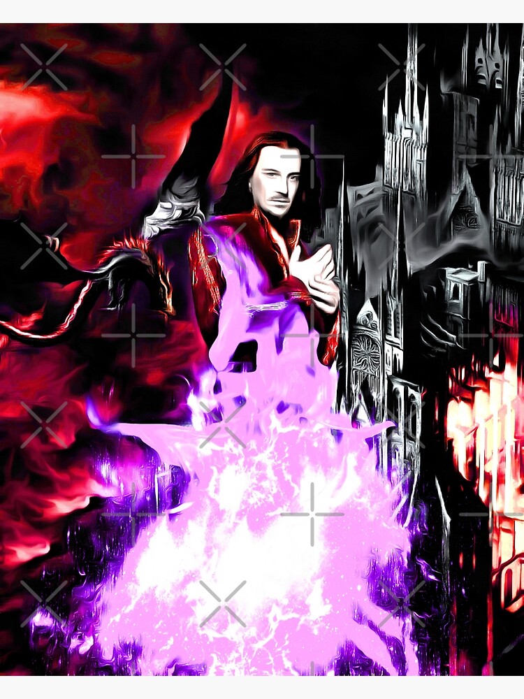 "Darken Rahl. The Sorcerer in the magic flame. Art" Art Print for Sale ...
