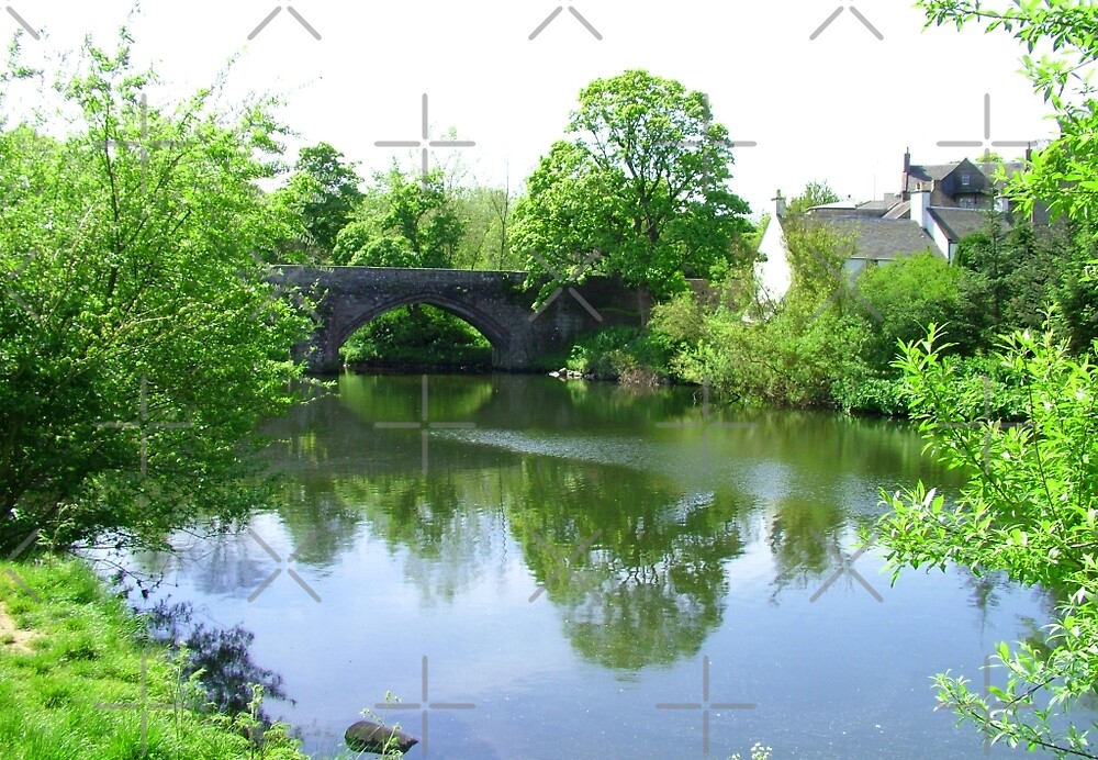 "Old Cramond Brig" by Tom Gomez | Redbubble