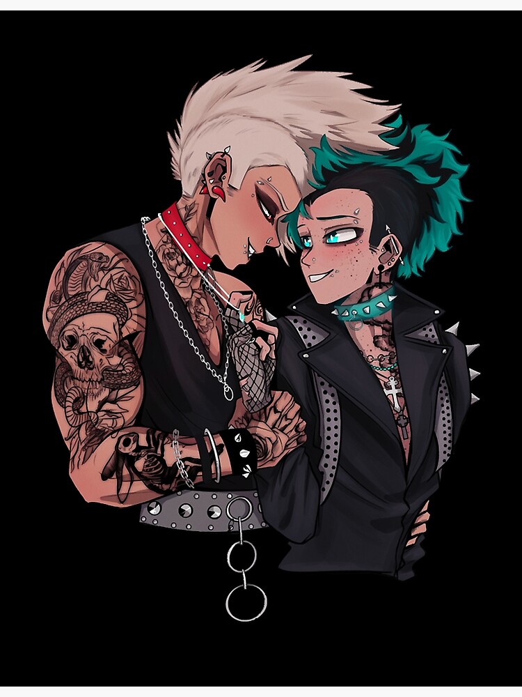 "Punk Bakugo and Deku (BNHA)" Art Print for Sale by LakeMacquarie ...