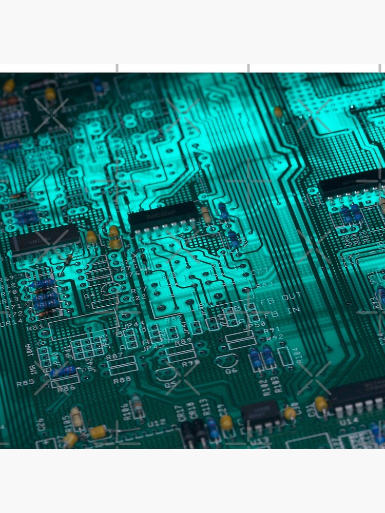 "Motherboard Design " Poster for Sale by newtree | Redbubble