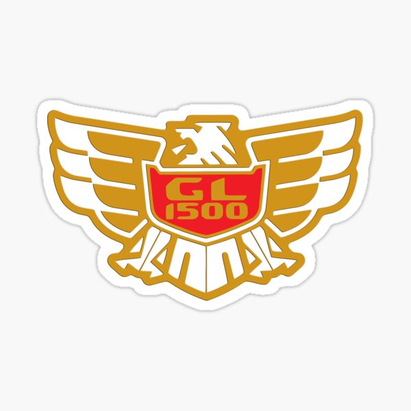 "HONDA GL 1500 GOLDWING" Sticker for Sale by Hayorik | Redbubble