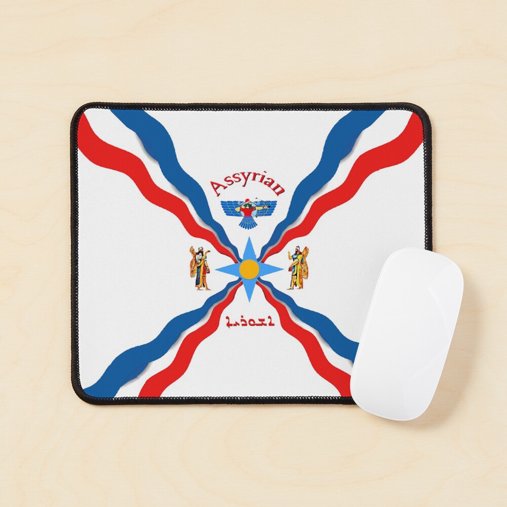 "Assyrian Flag" Sticker for Sale by doniainart | Redbubble