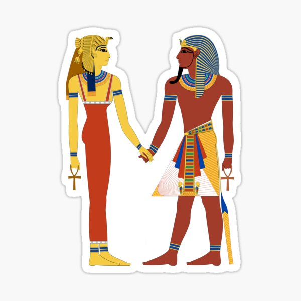 "Pharaohs of Egypt." Sticker for Sale by Jika100 | Redbubble