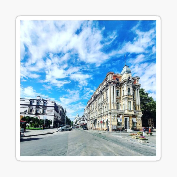 "Axio Ukraine Architecture" Sticker for Sale by badarau00 | Redbubble