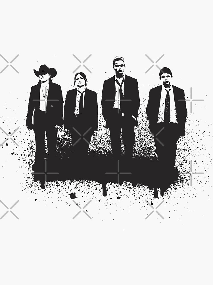 "Reservation Dogs" Sticker by davidmm99 | Redbubble