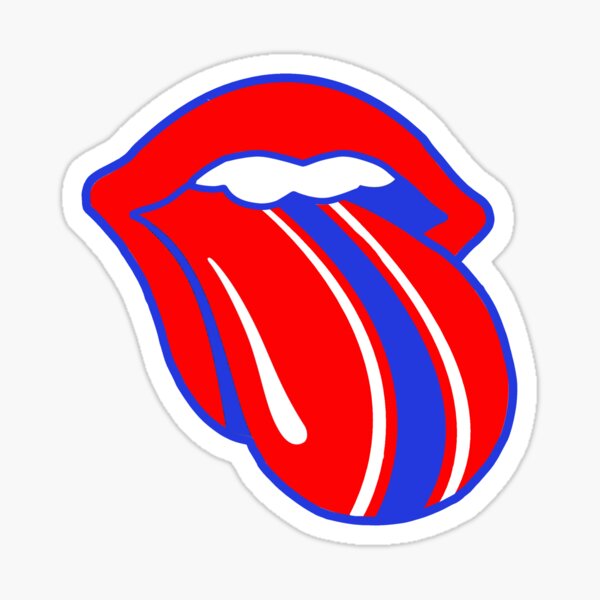 "Buffalo Lips" Sticker by adlib716 | Redbubble