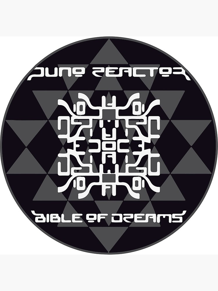 "juno reactor bible of dreams logo " Poster by Unfairsneaker | Redbubble