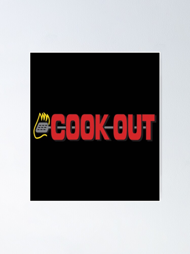 "Cook Out Restaurant Logo" Poster for Sale by ColumbusDaugher | Redbubble