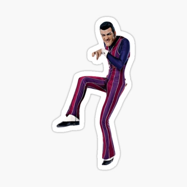 "Robbie Rotten" Sticker for Sale by RallyGrote | Redbubble