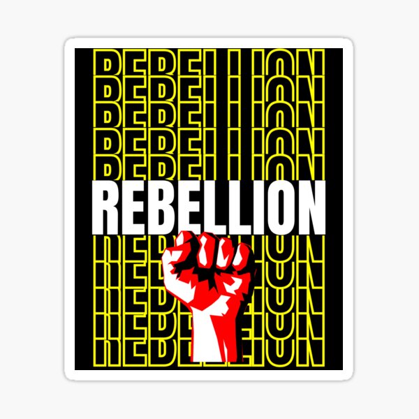"Join The Rebellion Freedom Fighters" Sticker for Sale by RGRamsey ...