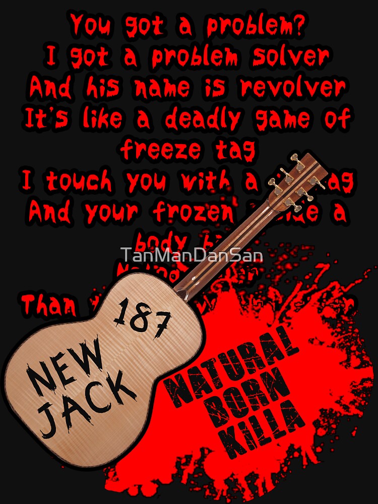 "ECW New Jack NBK" T-shirt for Sale by TanManDanSan | Redbubble | new ...