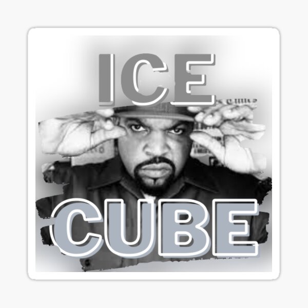 "Ice cube" Sticker for Sale by jlicero | Redbubble