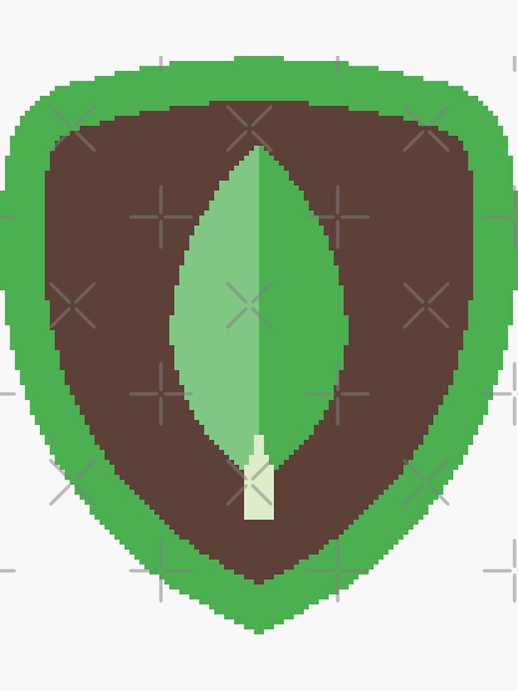 "Pixel MongoDB Badget" Sticker for Sale by NewLineDesigns | Redbubble