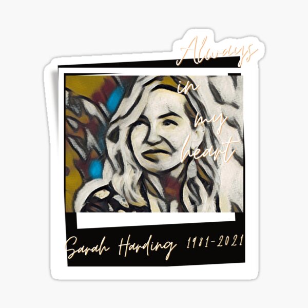 "Rip Sarah Harding-Girls Aloud star Sarah Harding" Sticker for Sale by ...