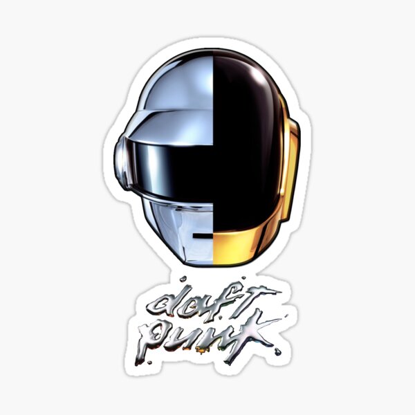 "daft punk" Sticker for Sale by Namenicolas | Redbubble