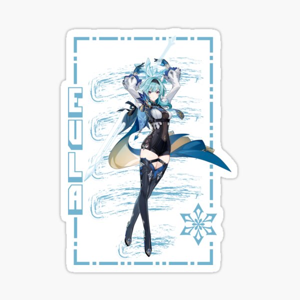 "GENSHIN IMPACT | EULA" Sticker for Sale by MaxwellYT | Redbubble