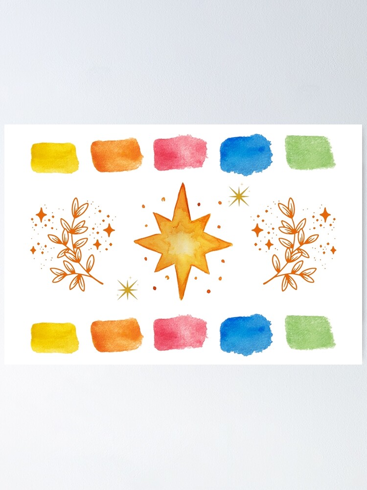 "True Colors" Poster by ShadowcatKirara | Redbubble