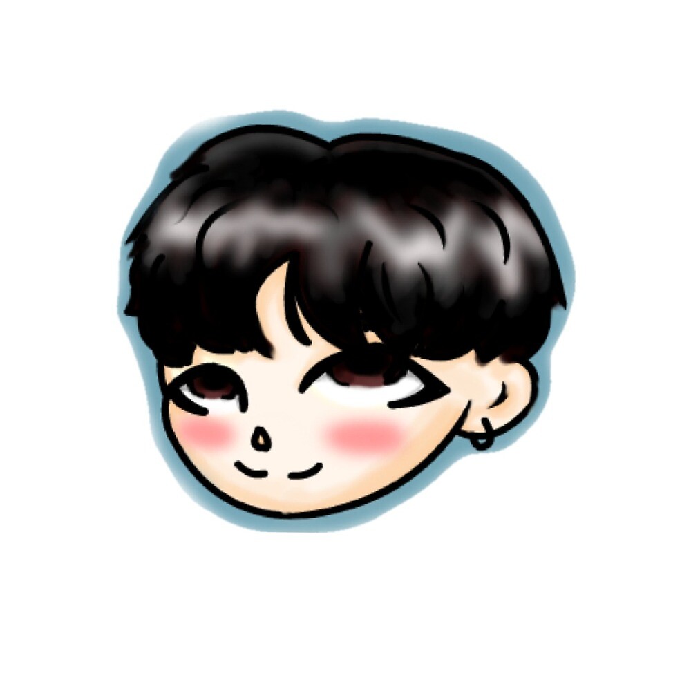 "Min Yoongi BTS Suga chibi" by Haikyuke | Redbubble