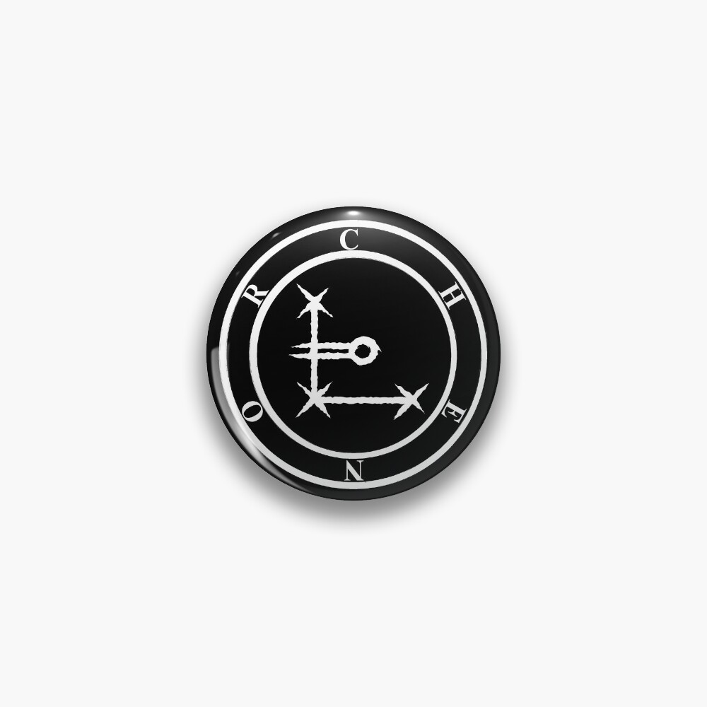 "Chenor The Wish Granter Demon Summoning Sigil" Pin for Sale by ...