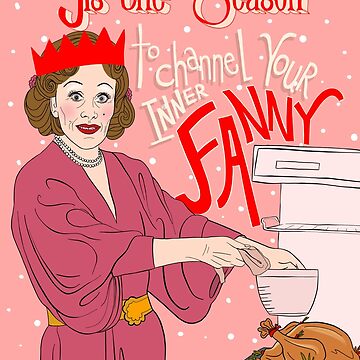 "Fanny Craddock" Sticker for Sale by ItsDarkInThere | Redbubble