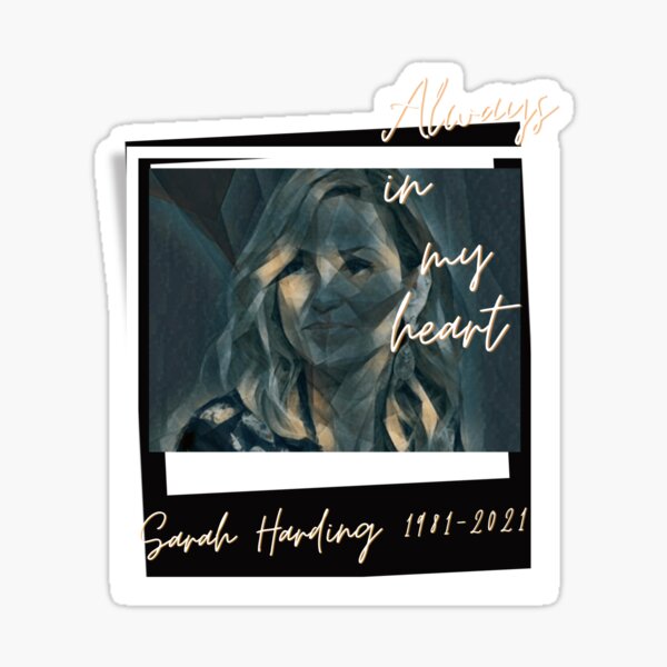 "Rip Sarah Harding-Girls Aloud star Sarah Harding" Sticker for Sale by ...