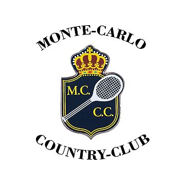 "MONTE-CARLO COUNTRY-CLUB" Sticker by Aspretto | Redbubble