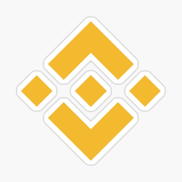 "$ BNB Binance Coin" Sticker for Sale by TheMoonlightSky | Redbubble
