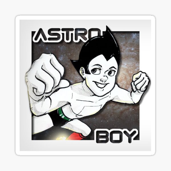 "ASTRO BOY" Sticker for Sale by kaidraman | Redbubble