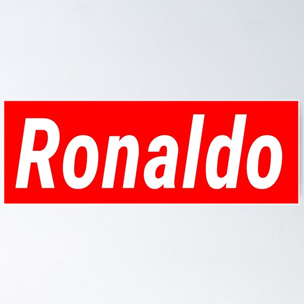 Ronaldo Name Logo