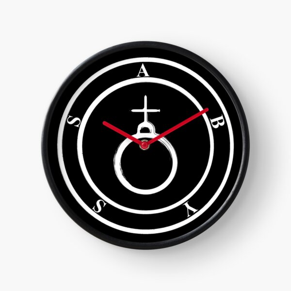 "Abyss Lord of Chaos Summoning Demon Sigil " Clock for Sale by ...