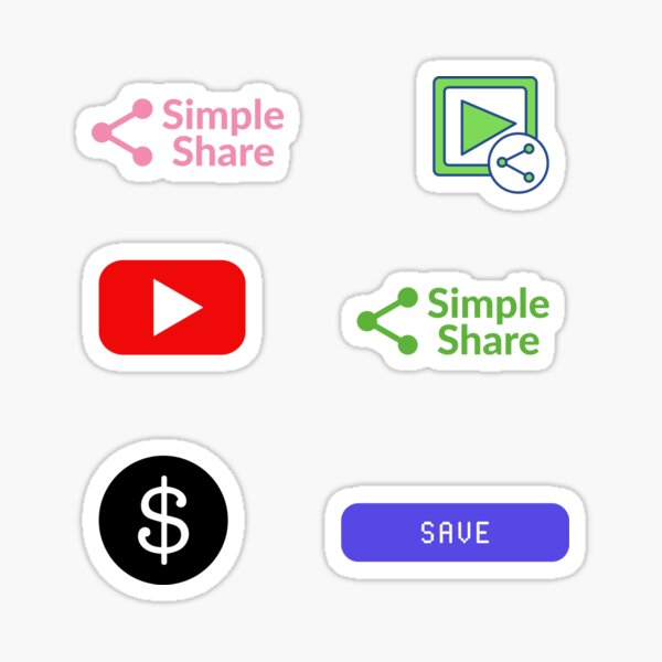 "SHARE AND SAVE YOUR SUCCESSFUL KNOWLEDGE" Sticker for Sale by Noter22 ...