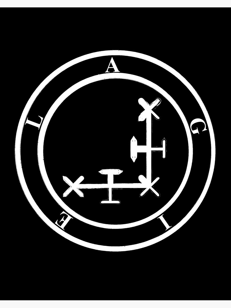 "Agiel Lord of Calamity Summoning Demon Sigil " Art Board Print for ...