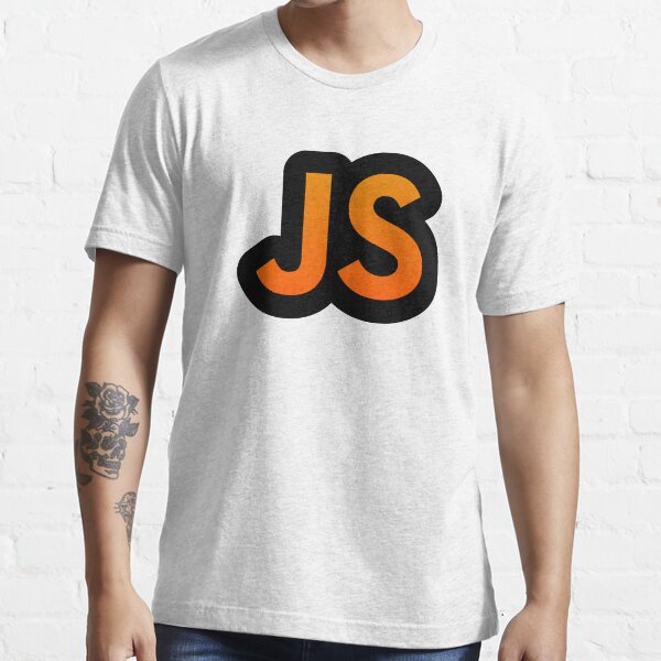 "JS Logo Orange" T-shirt for Sale by arctide | Redbubble | html t ...