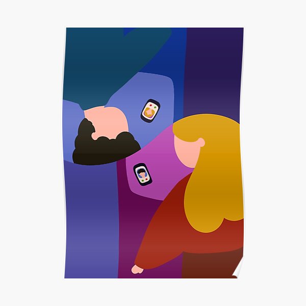 "LDR - long distance relationship pt.2" Poster by byrose | Redbubble