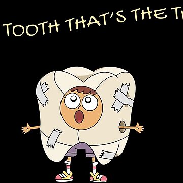 "I'm a Tooth That's the Truth Amphibia" Sticker by Migi-Desu | Redbubble