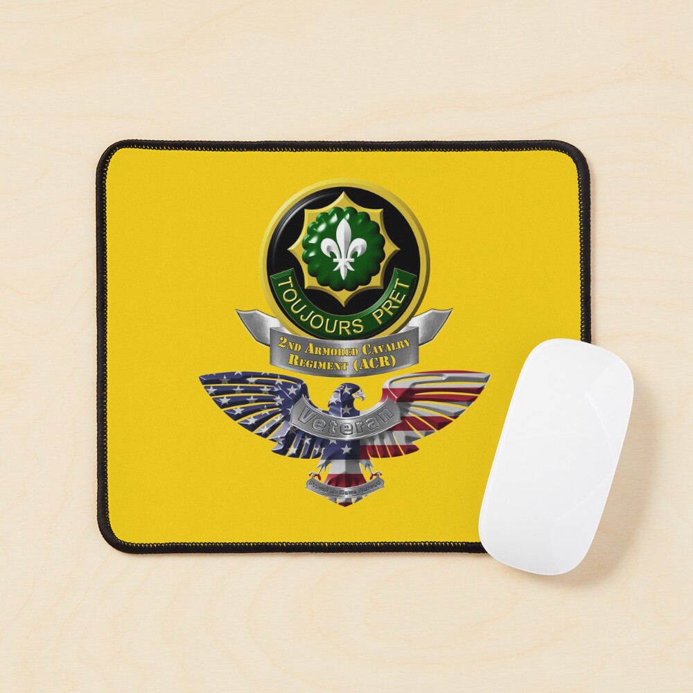 "2nd Armored Cavalry Regiment (ACR) Veteran" Sticker for Sale by ...