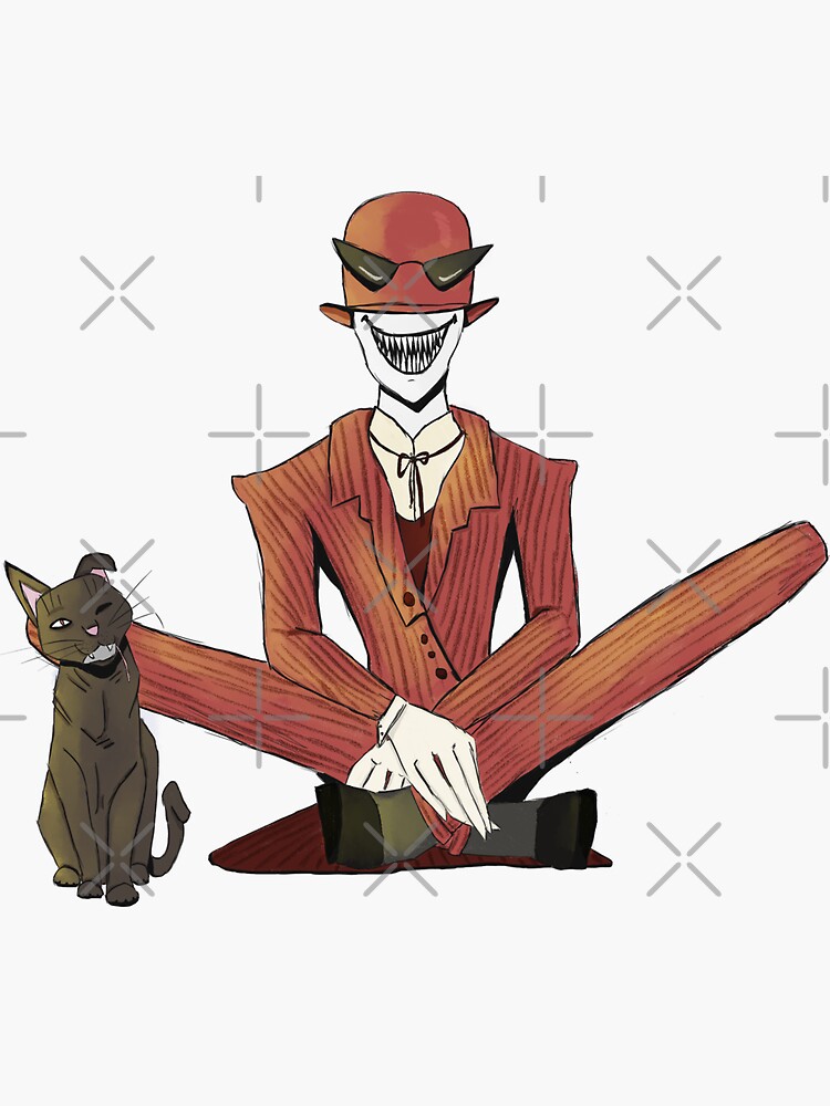 "The Crooked Man - The Conjuring fanart" Sticker by clemnaes | Redbubble